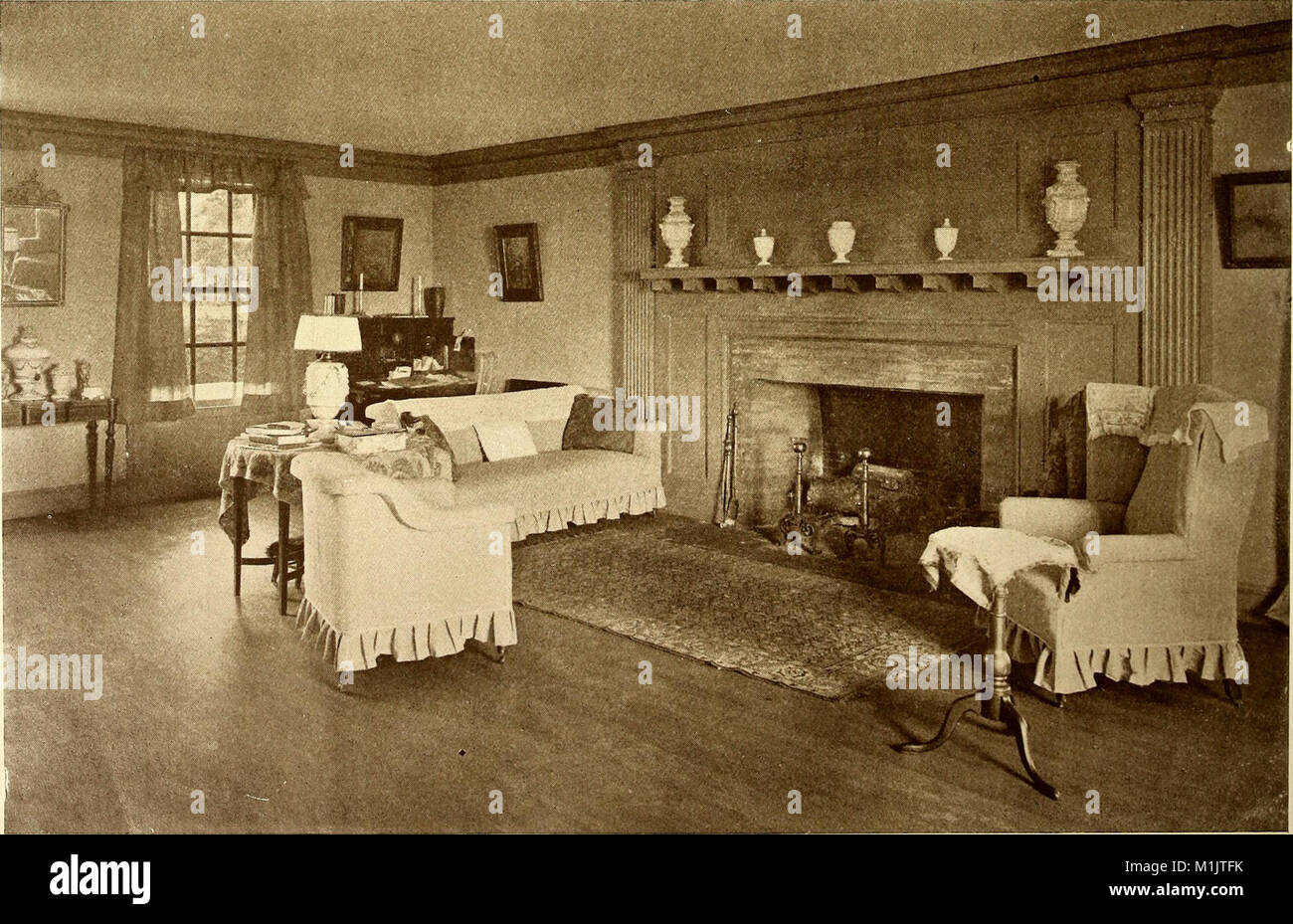 *American Homes and Gardens* (1910) explores the design and ...