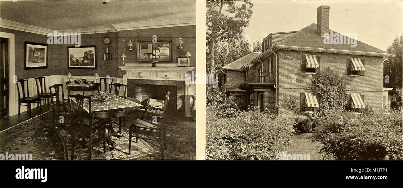 *American Homes and Gardens* (1910) focuses on architecture ...