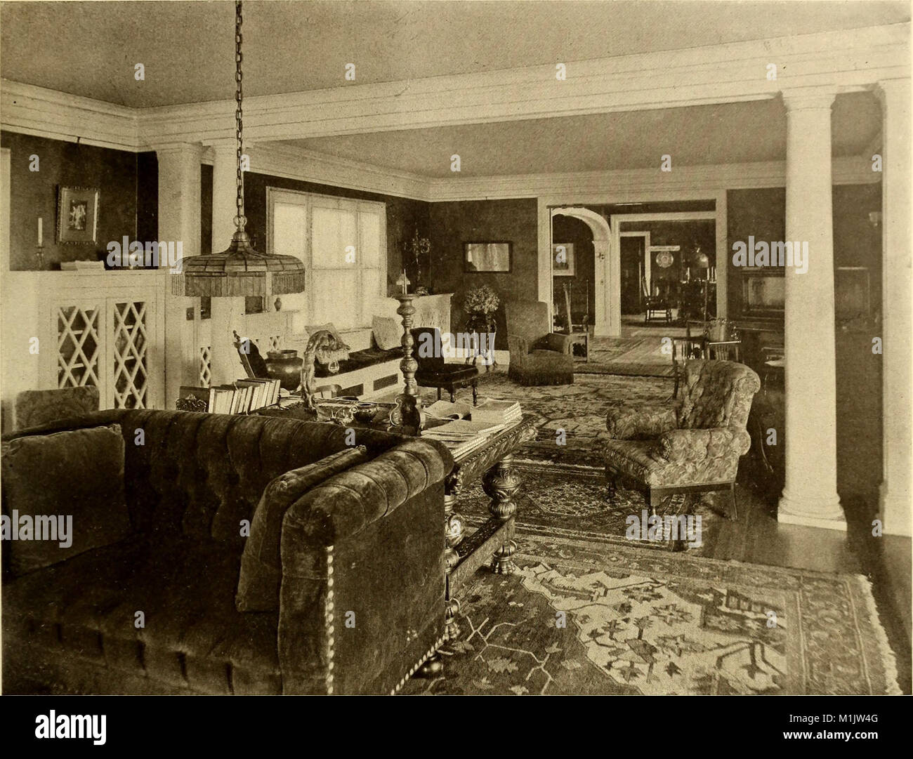 *American Homes and Gardens* (1908) offers insights into residential ...