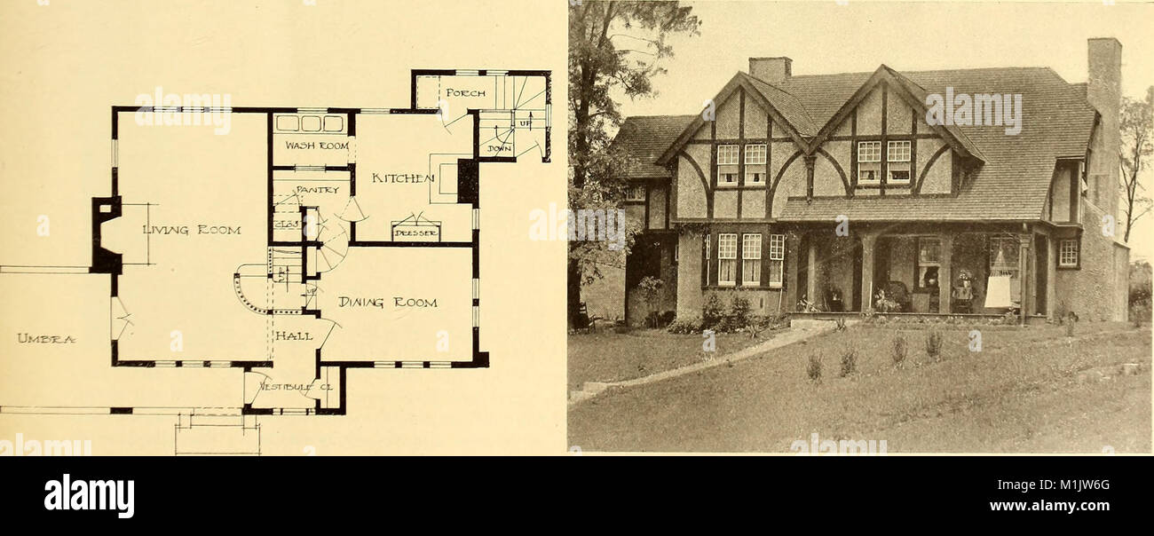 A 1910 publication on American homes and gardens, showcasing landscape ...