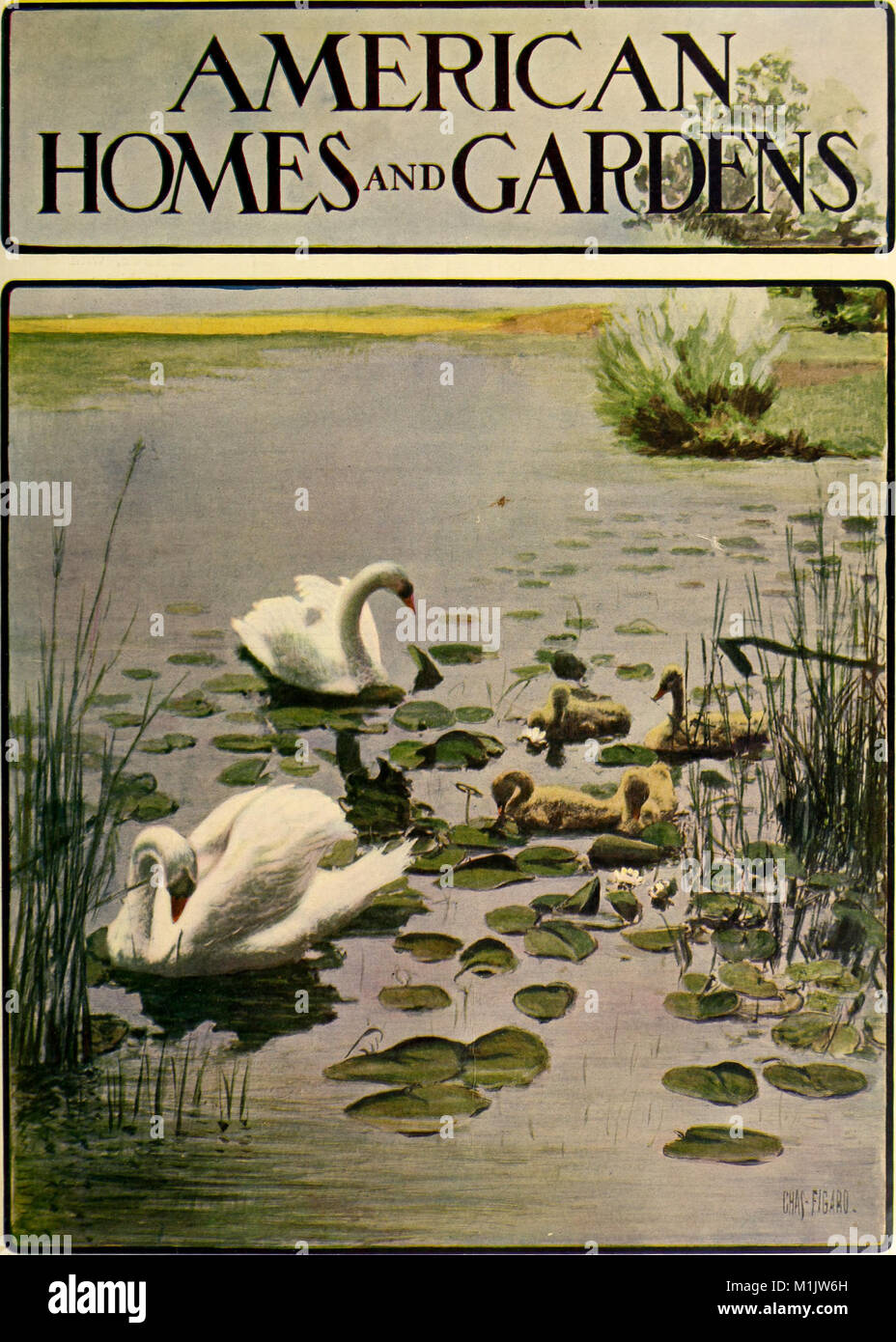 *American Homes and Gardens* (1908) showcases American home and garden ...