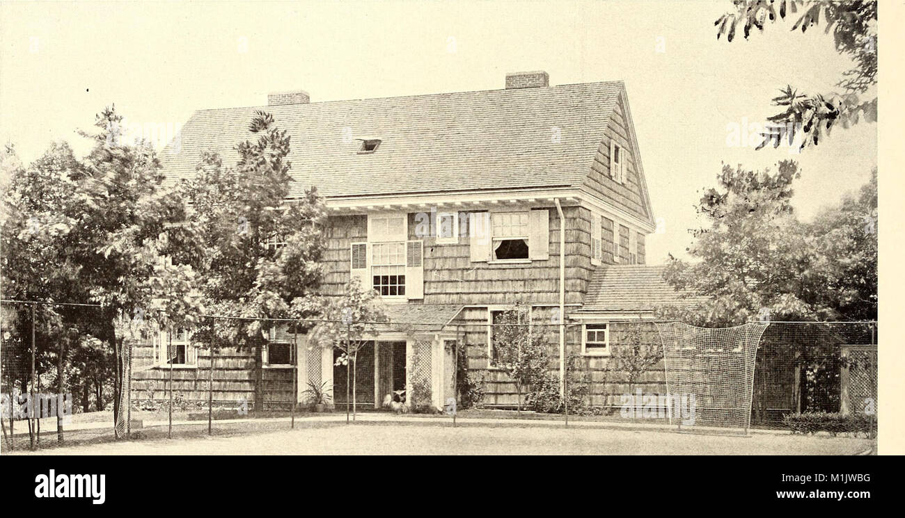 The 1907 publication 'American Homes and Gardens' showcases various ...