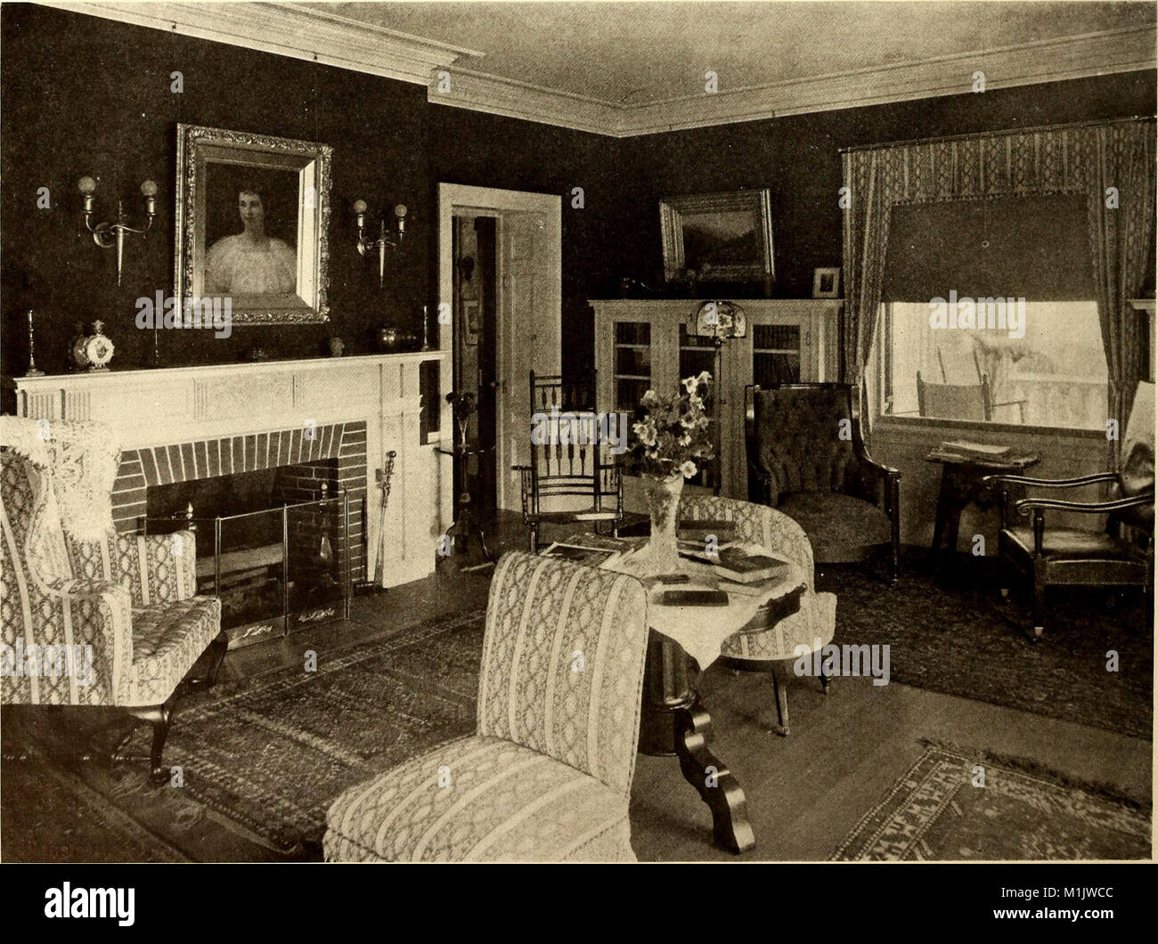 The 1909 'American Homes and Gardens' magazine showcases architectural ...