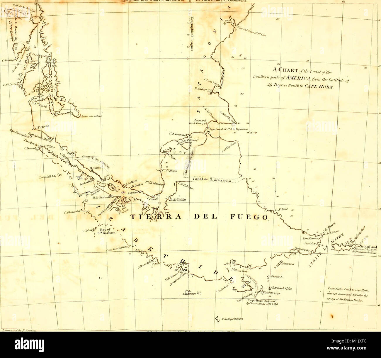 Old sea charts hi-res stock photography and images - Alamy