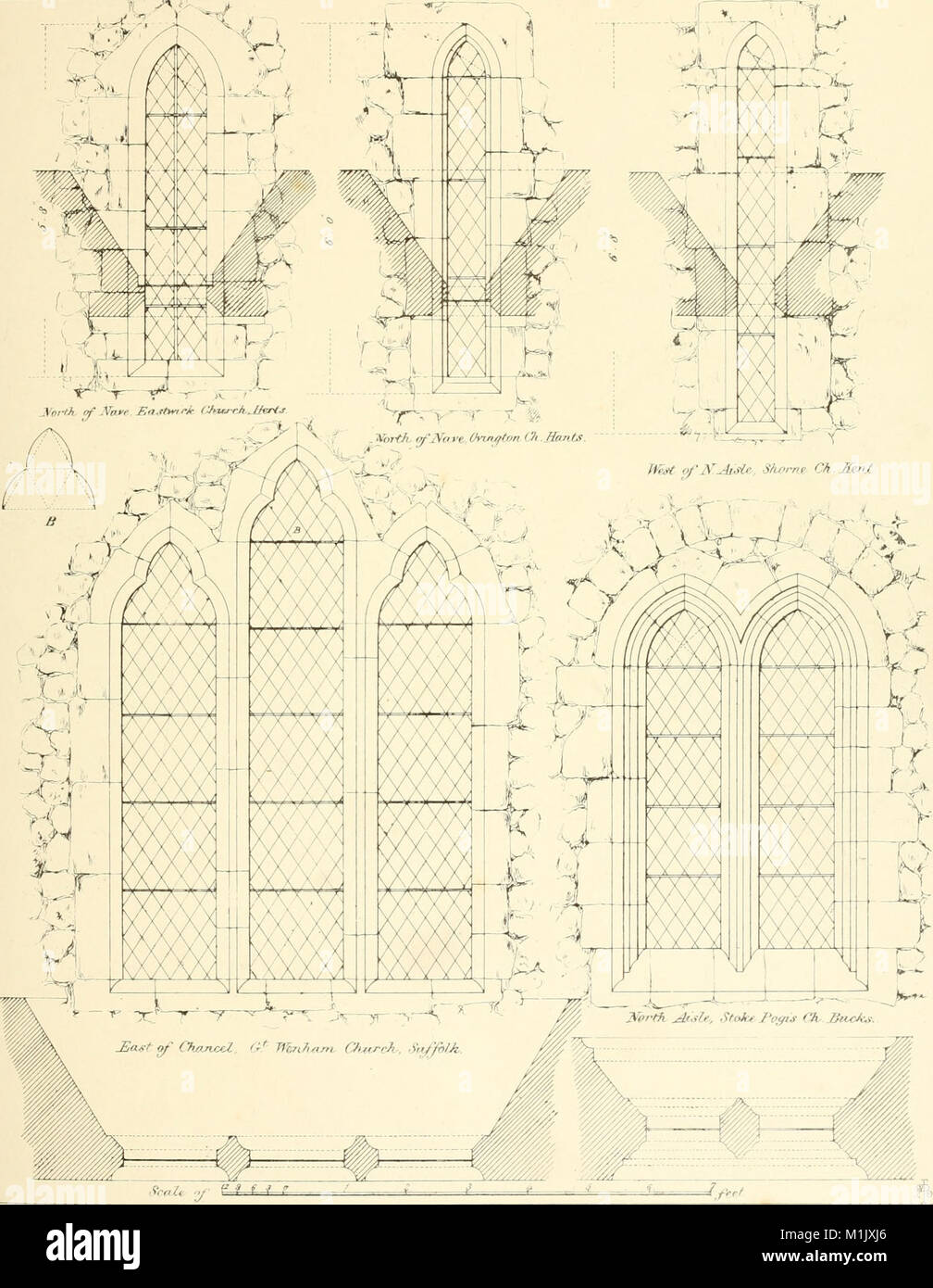 Details gothic architecture including hi-res stock photography and ...