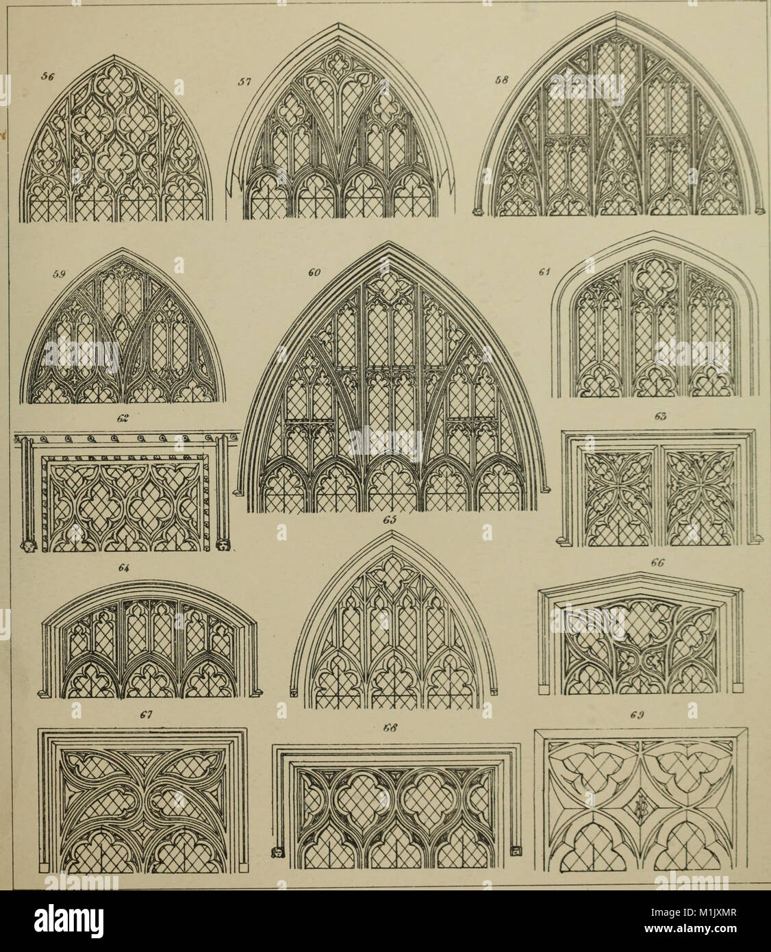 An analysis of Gothic architecture. Illustrated by a series of upwards ...