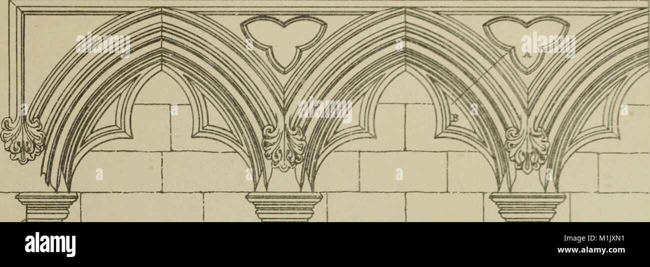 An analysis of Gothic architecture. Illustrated by a series of upwards ...
