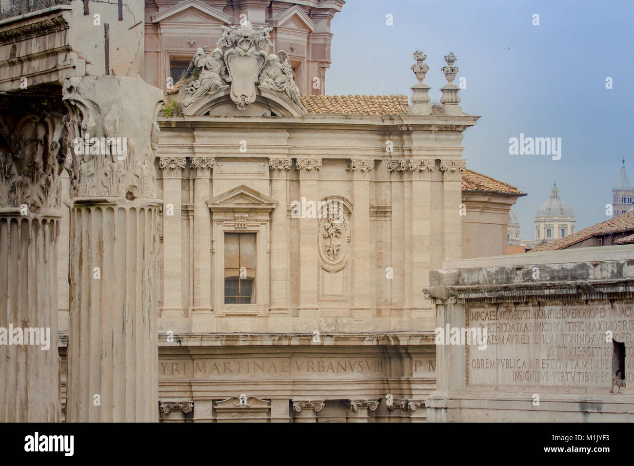 Rome Famous Architecture italy Rome the Eternal City Stock Photo - Alamy