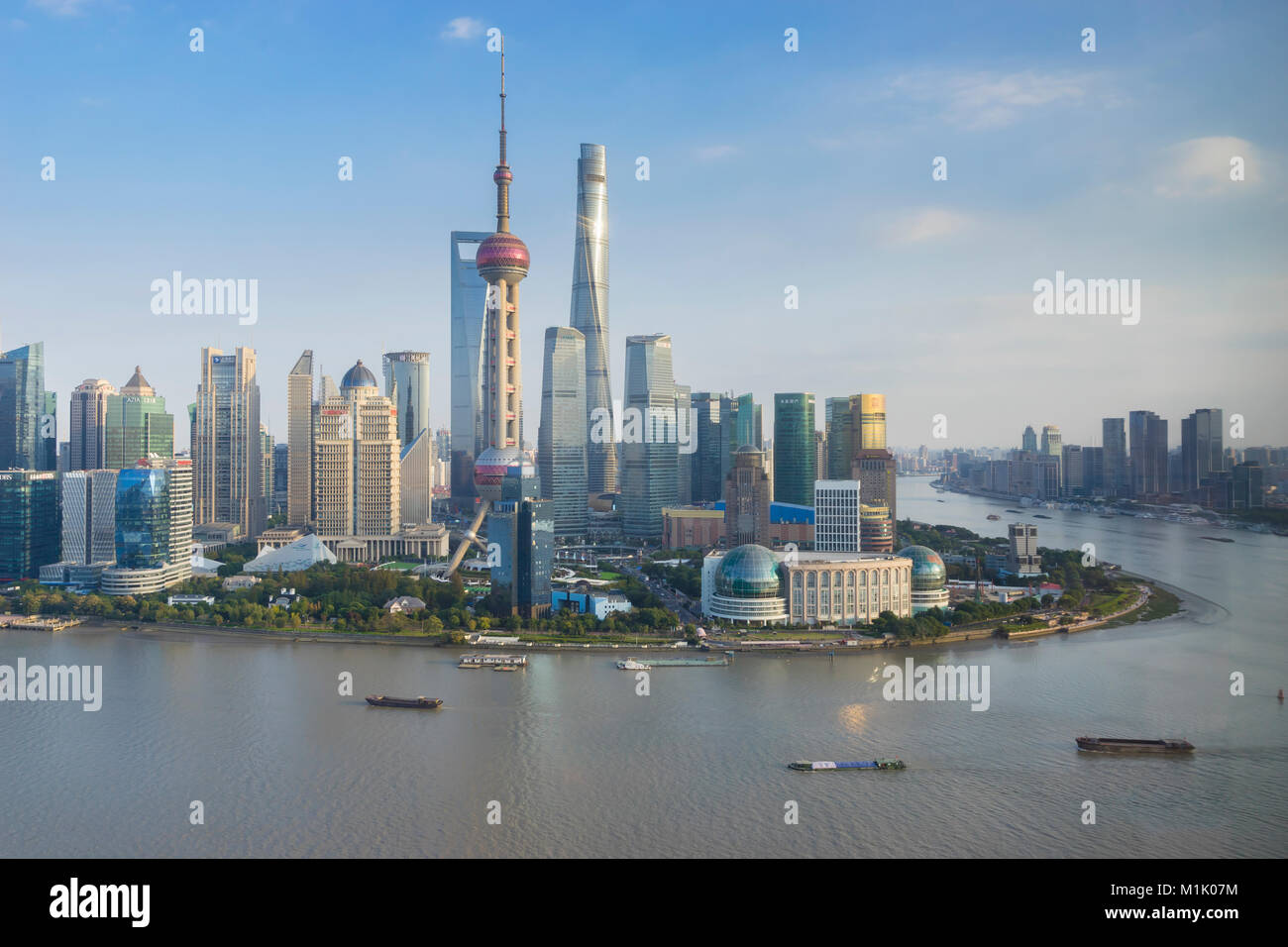 Lujiazui area of Shanghai Stock Photo - Alamy