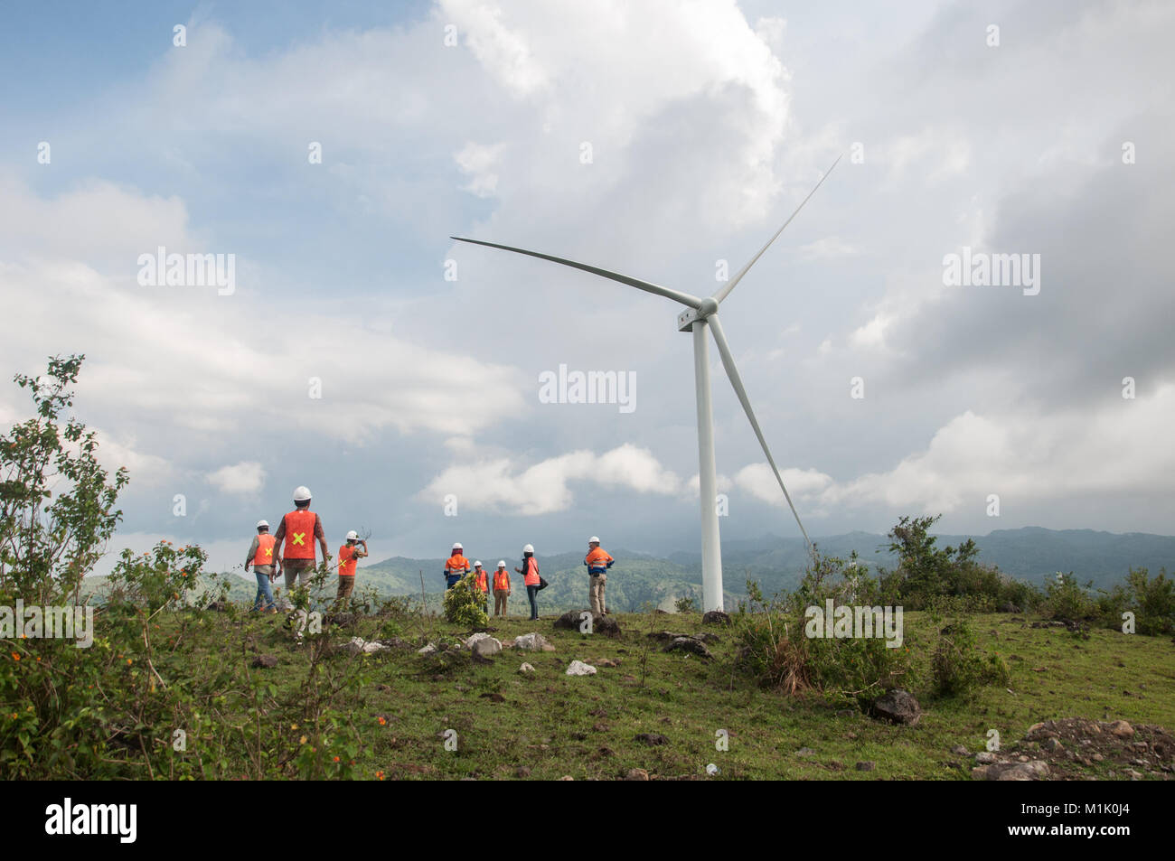 SIDENRENG RAPPANG, INDONESIA. Sidrap Wind Farm, the first utility scale ...
