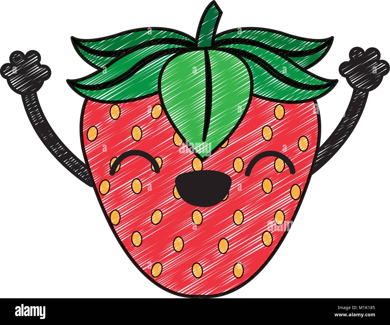 Isolated strawberry design Stock Vector Image & Art - Alamy