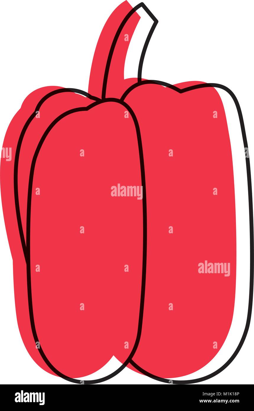 Isolated pepper design Stock Vector Image & Art - Alamy