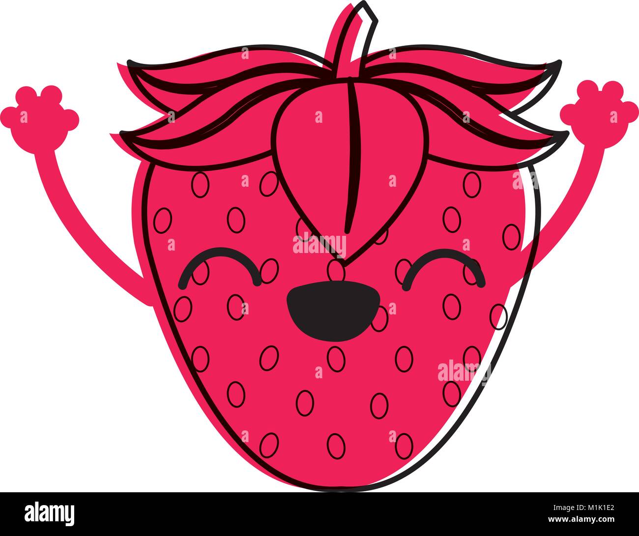 Isolated strawberry design Stock Vector Image & Art - Alamy