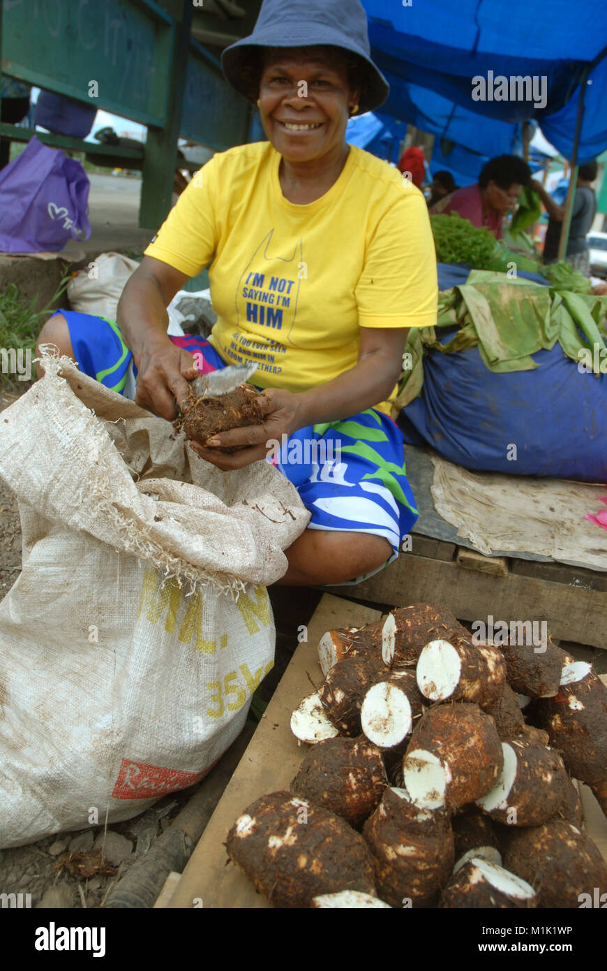 Fruit and Vegetable Market, Suva, Fiji Stock Photo - Alamy