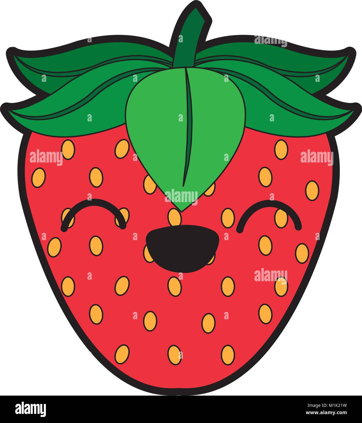 Isolated strawberry design Stock Vector Image & Art - Alamy
