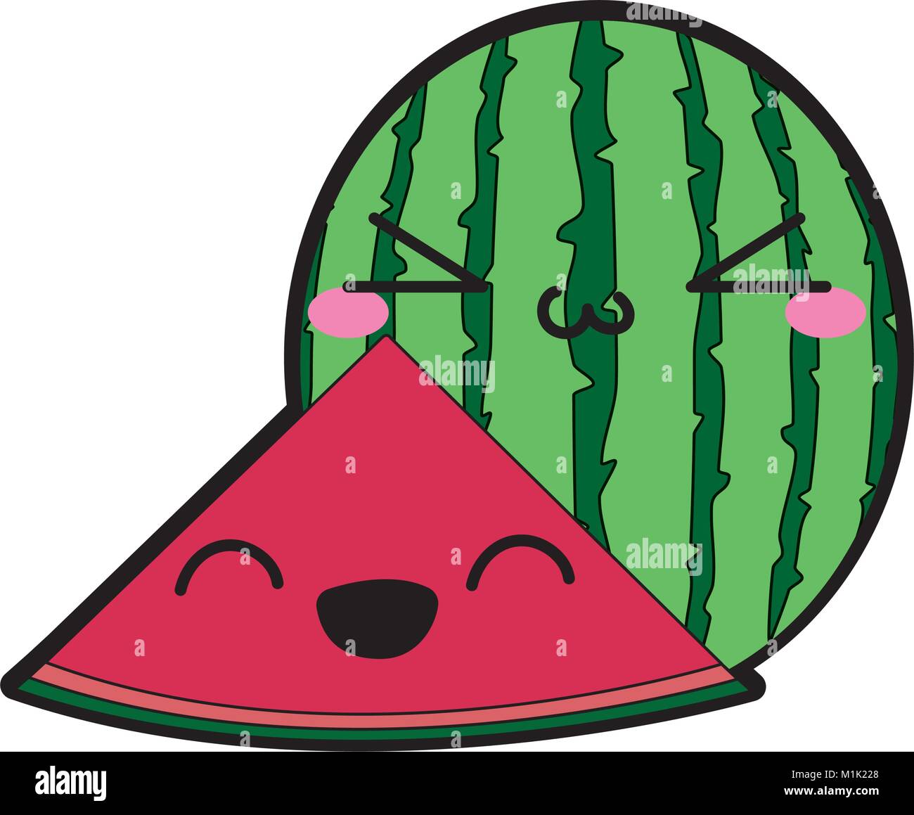 Isolated watermelon design Stock Vector Image & Art - Alamy