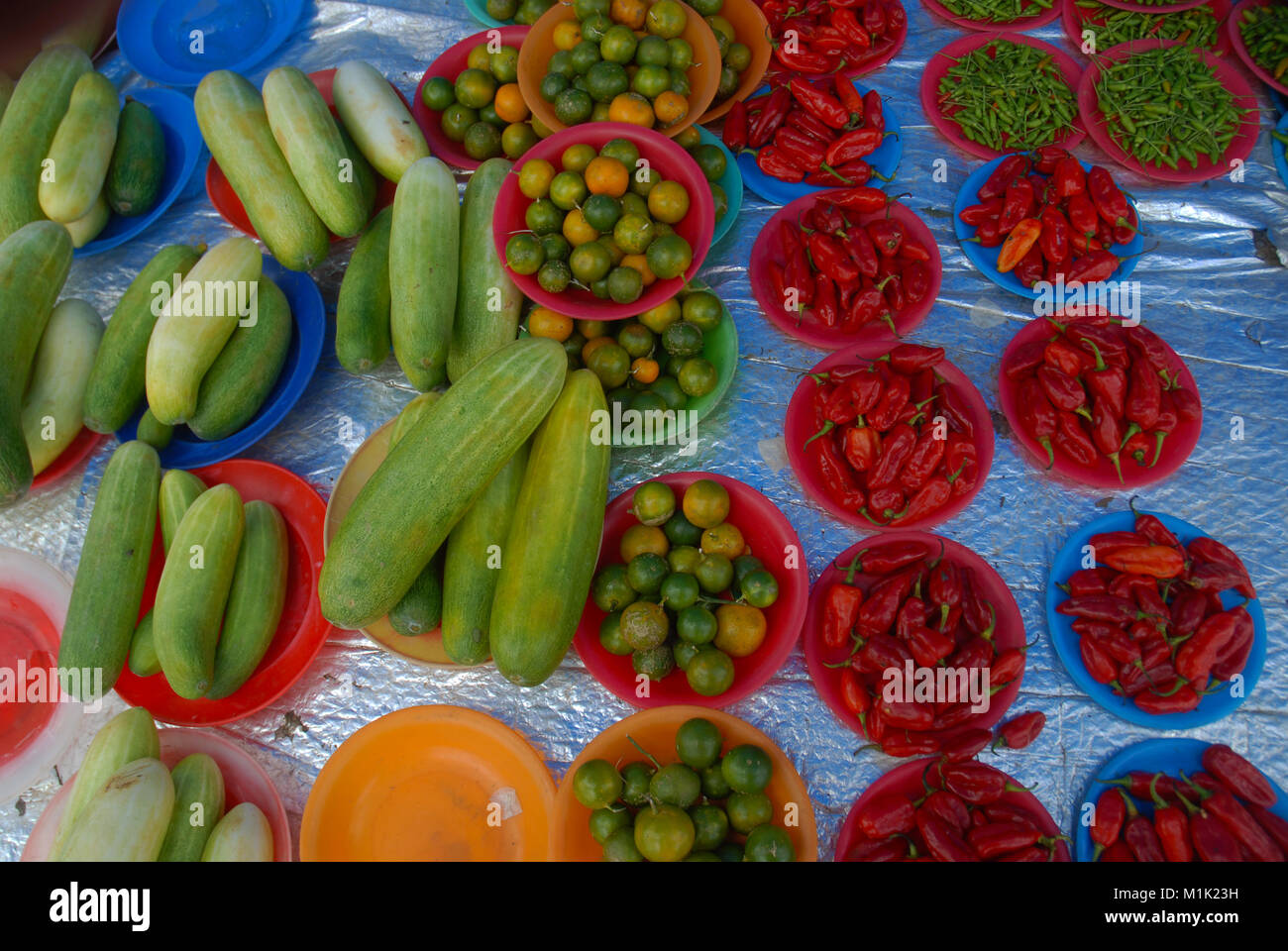 Fruit and Vegetable Market, Suva, Fiji Stock Photo - Alamy