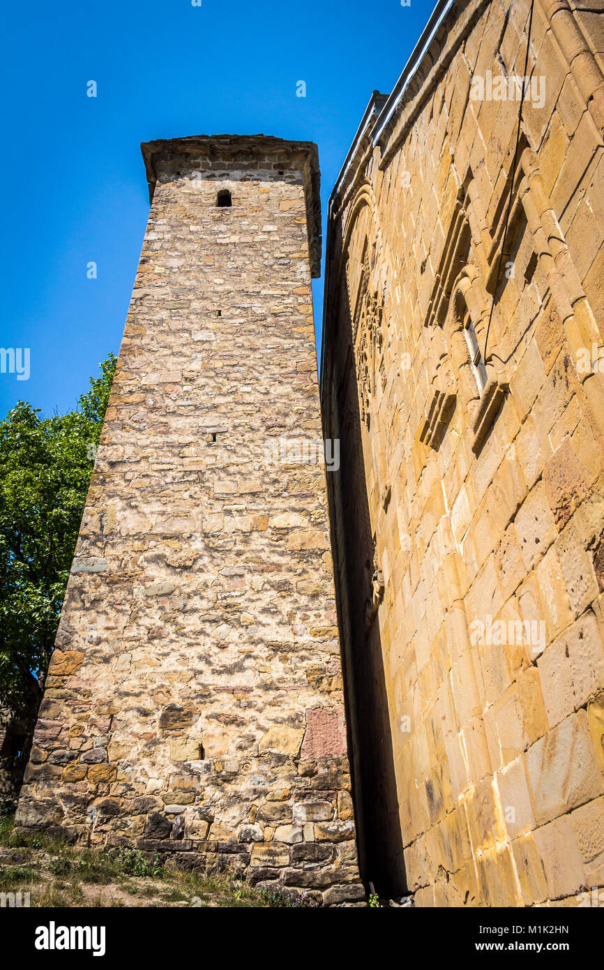 Old ancient stone walls and towers of the fortress Stock Photo - Alamy