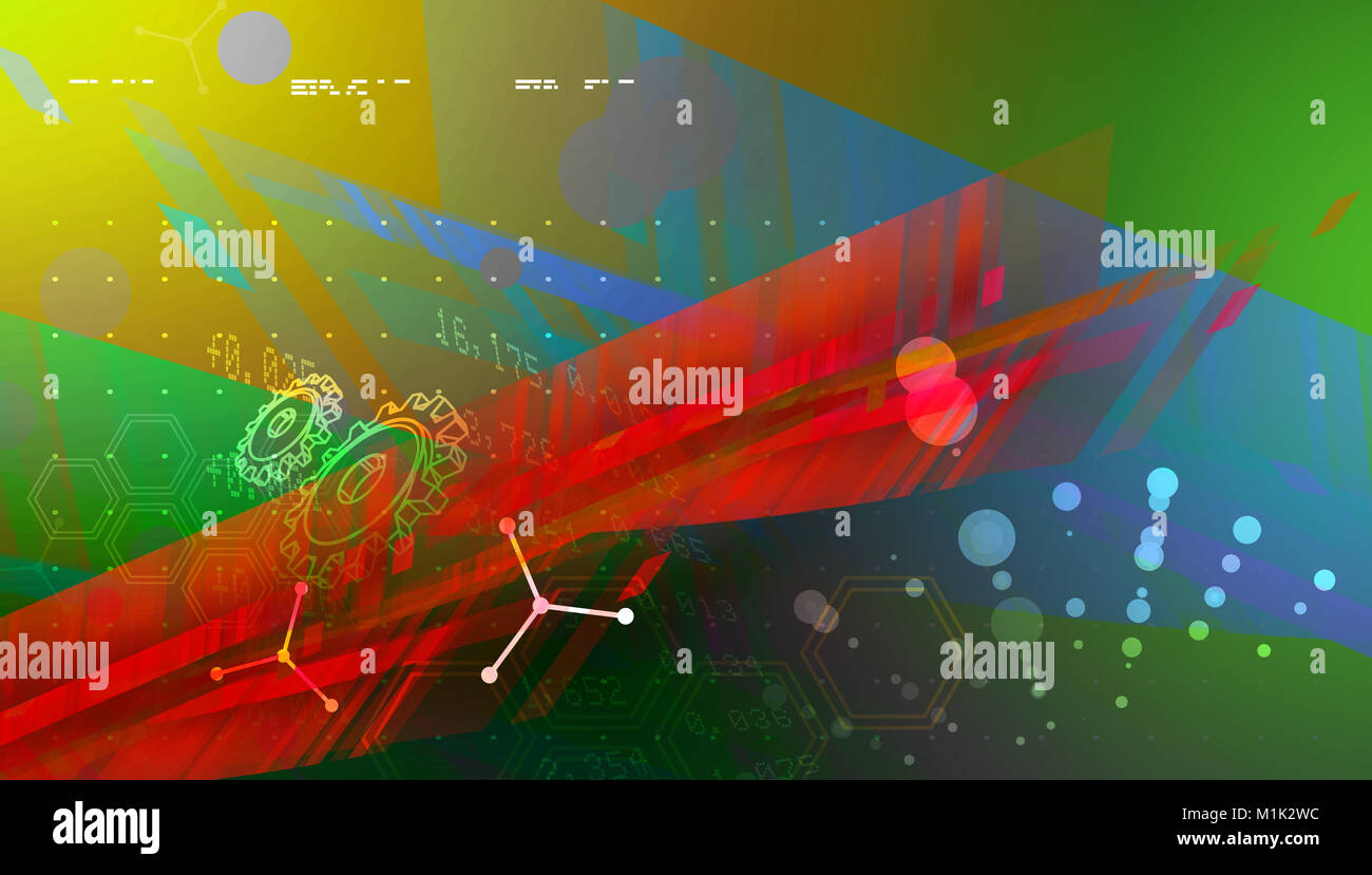 Abstract Technology Background - Stock Image Illustration as JPG File ...