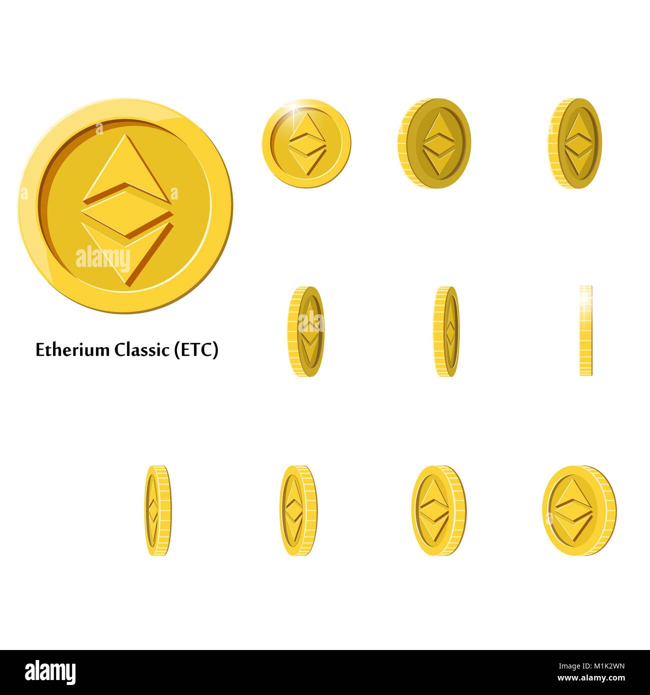 Etherium symbol Stock Vector Images - Alamy