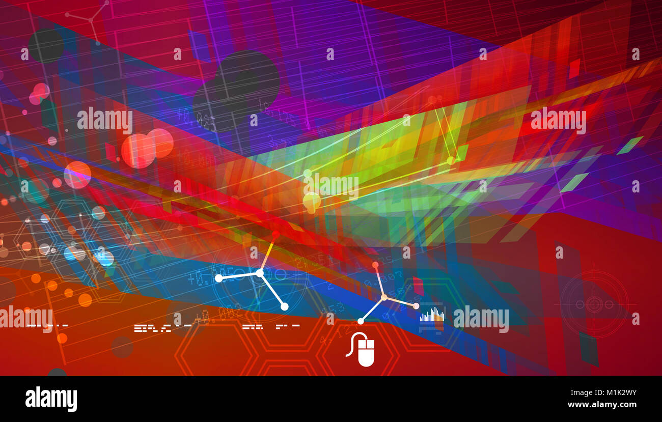 Abstract Technology Background - Stock Image Illustration as JPG File ...