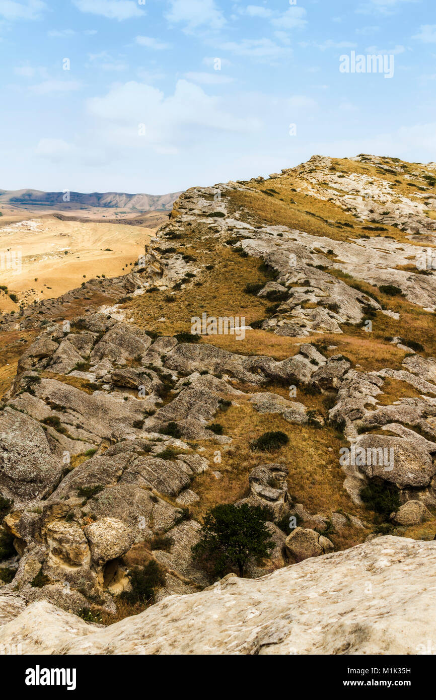Mountain landscapes of the basaltic surface of the earth Stock Photo ...