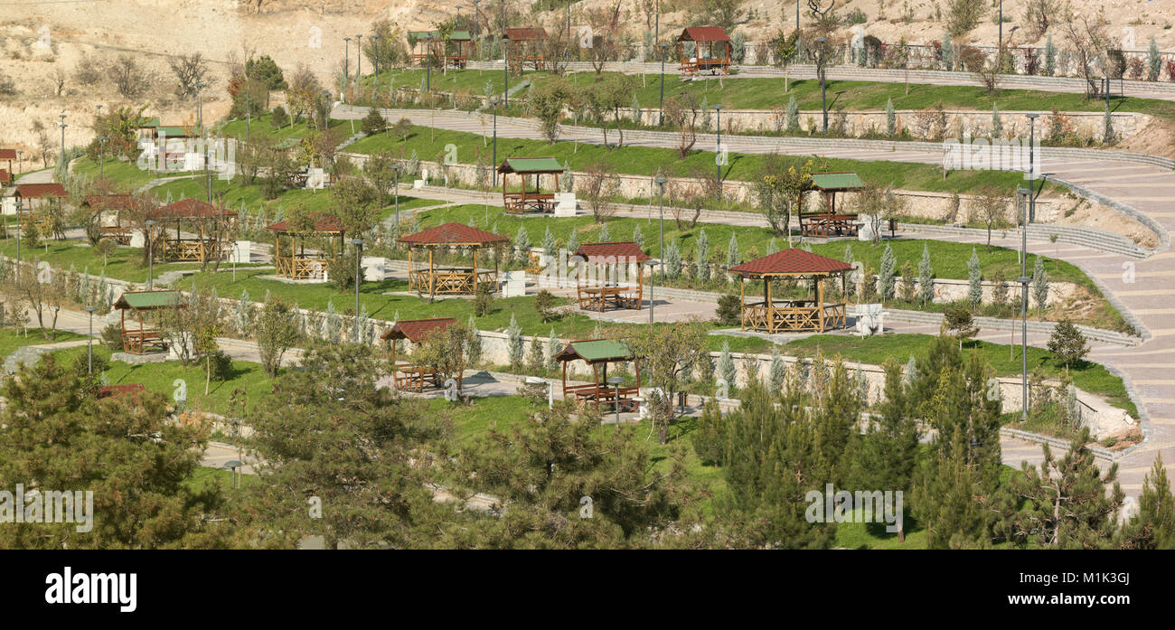 woodland and park picnic areas Stock Photo - Alamy