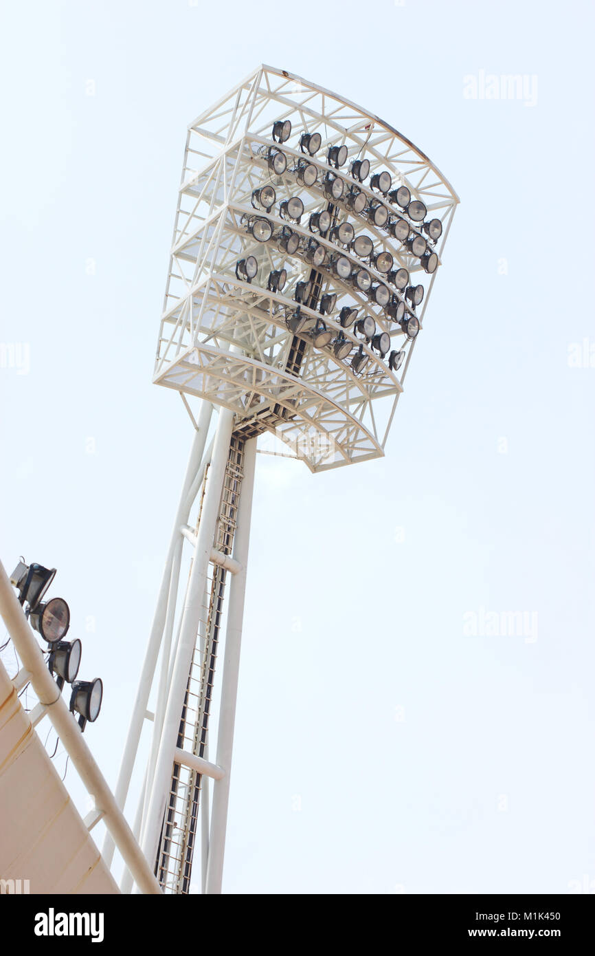 Tall stadium light tower hi-res stock photography and images - Alamy