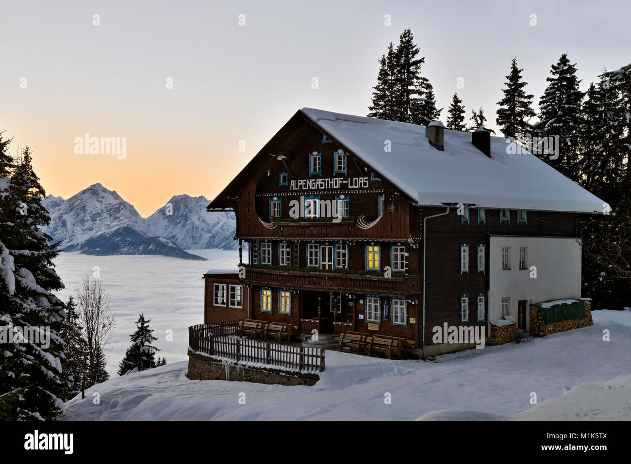 Alpine old house hi-res stock photography and images - Alamy