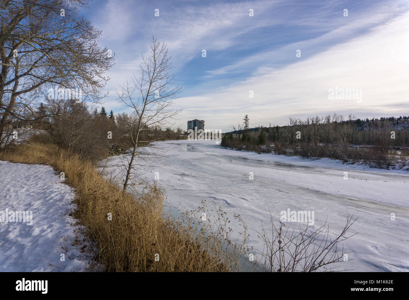 Bow River Calgary AB Stock Photo - Alamy