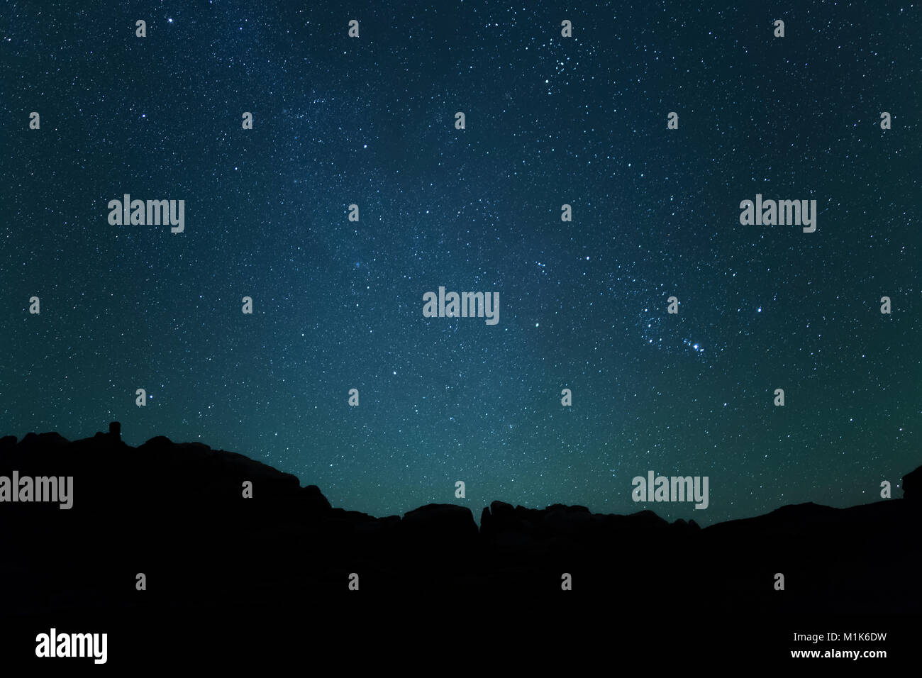 Starry, starry, night camping within Salt Creek Canyon in The Needles ...