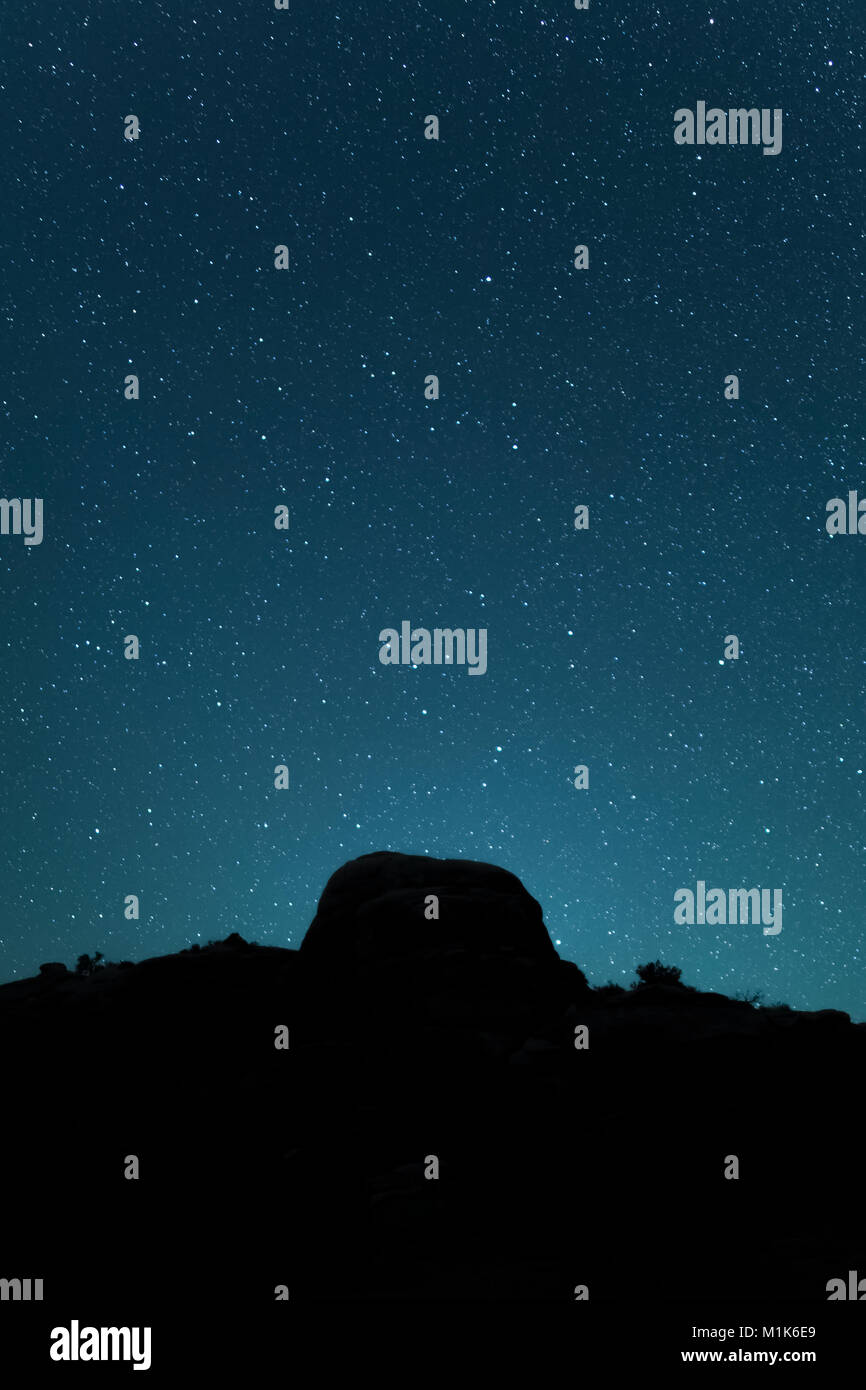 Starry, starry, night camping within Salt Creek Canyon in The Needles ...