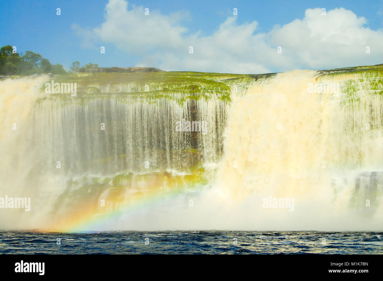Hacha Waterfall - Venezuela Stock Photo - Alamy