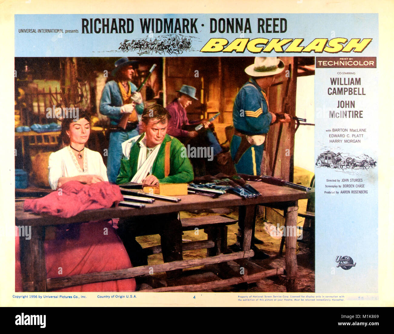 Backlash 1956 Richard Widmark Stock Photos & Backlash 1956 Richard ...