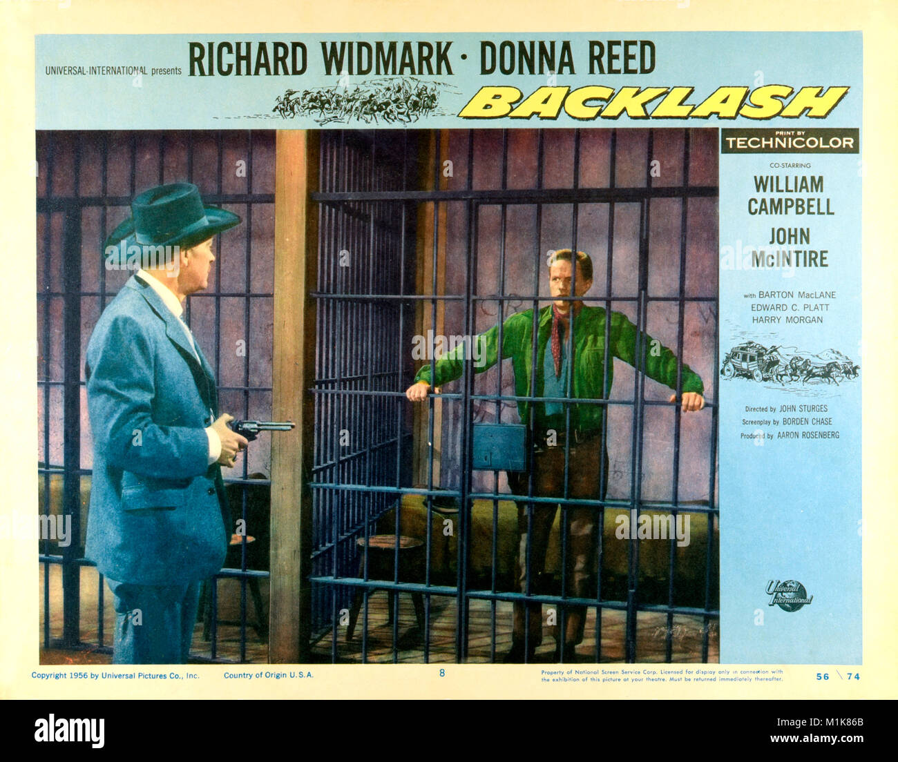 Backlash 1956 Richard Widmark Stock Photos & Backlash 1956 Richard ...