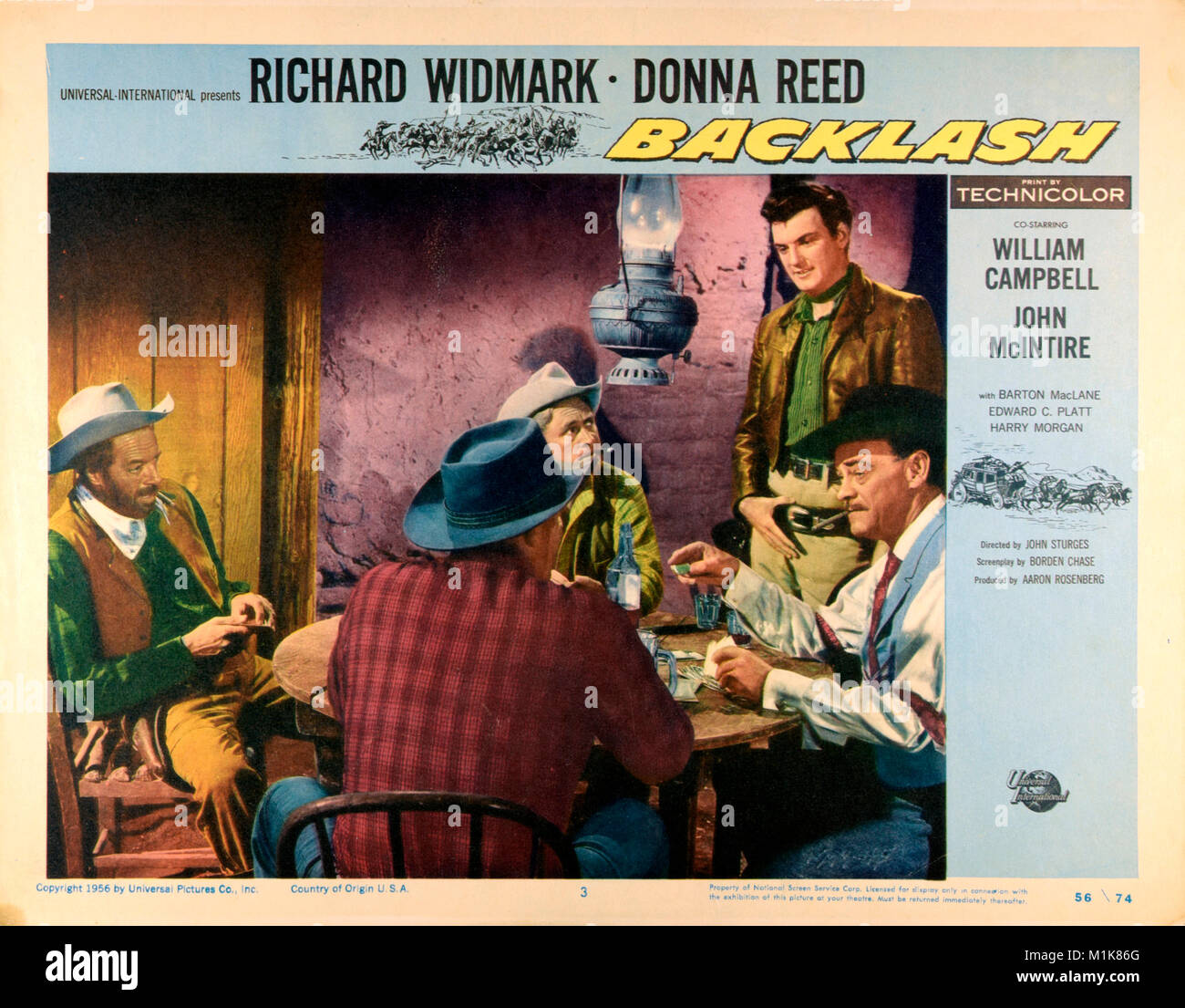 Backlash 1956 Richard Widmark Stock Photos & Backlash 1956 Richard ...