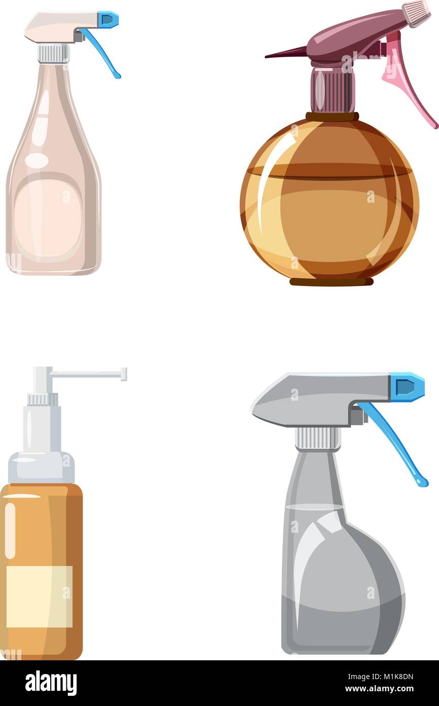 Sprayer icon set, cartoon style Stock Vector Image & Art - Alamy