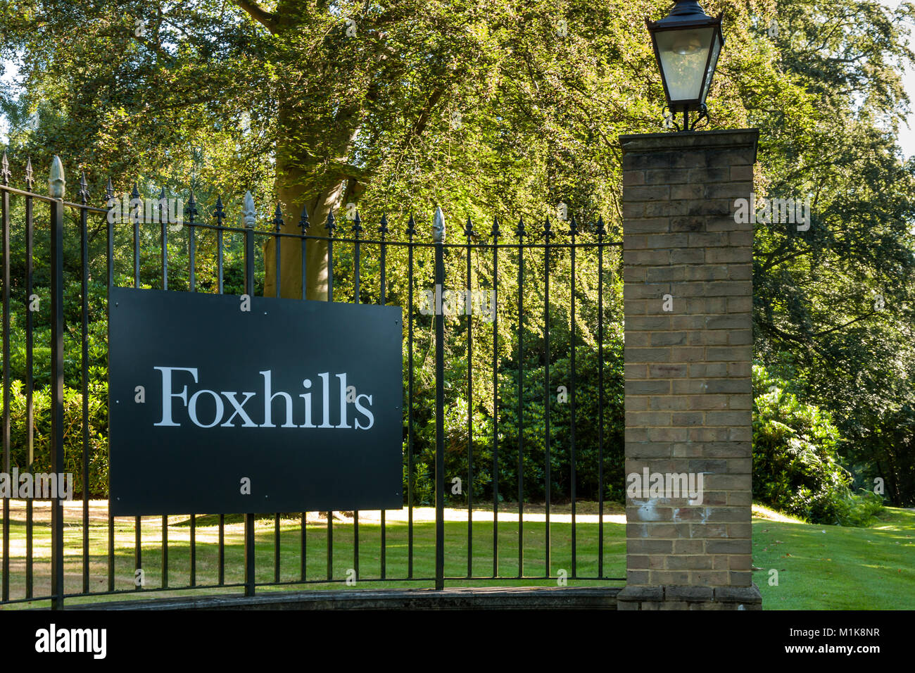 Foxhills Golf Club Stock Photo - Alamy