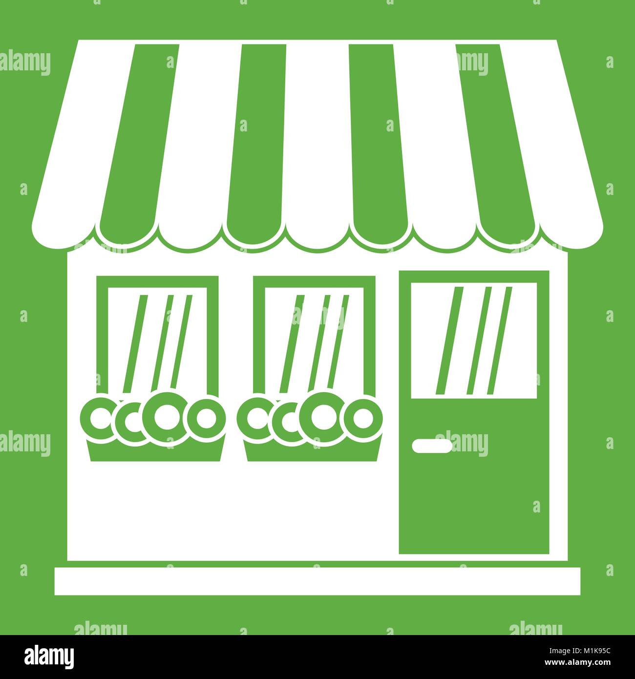 Store icon green Stock Vector Image & Art - Alamy