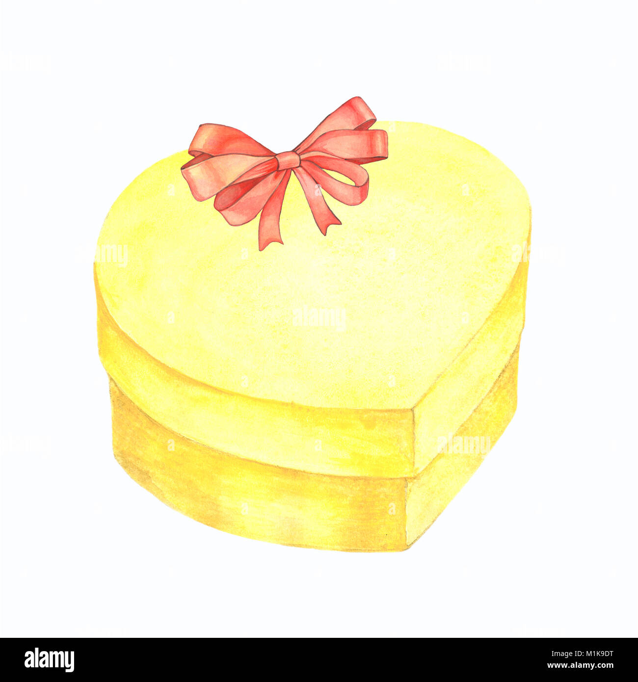 Colour drawing gift box Cut Out Stock Images & Pictures - Alamy