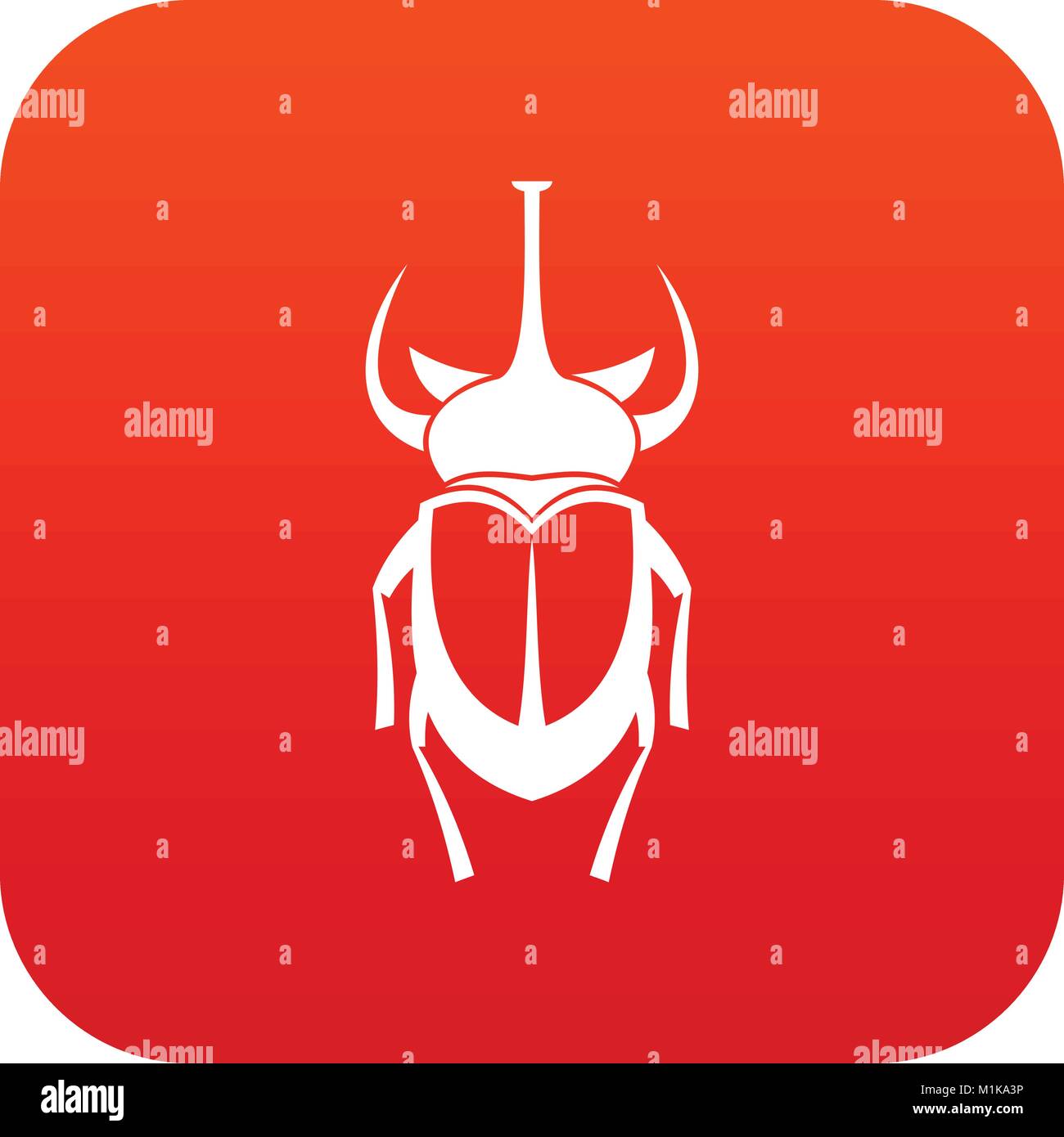 Weevil beetle icon digital red Stock Vector Image & Art - Alamy