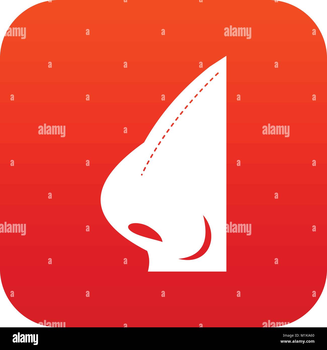 Nose reconstruction Stock Vector Images - Alamy