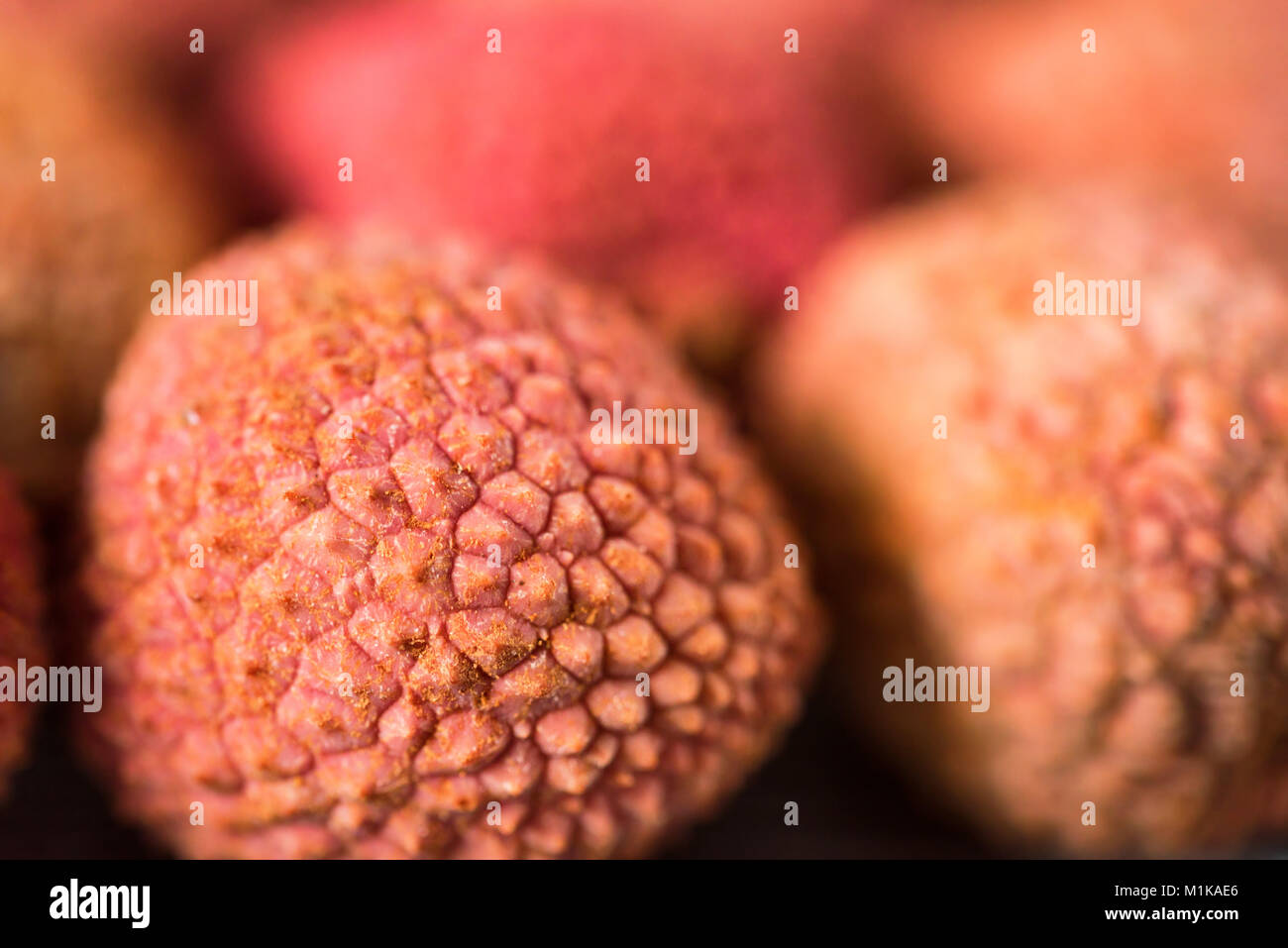 Fresh lychee background Stock Photo - Alamy