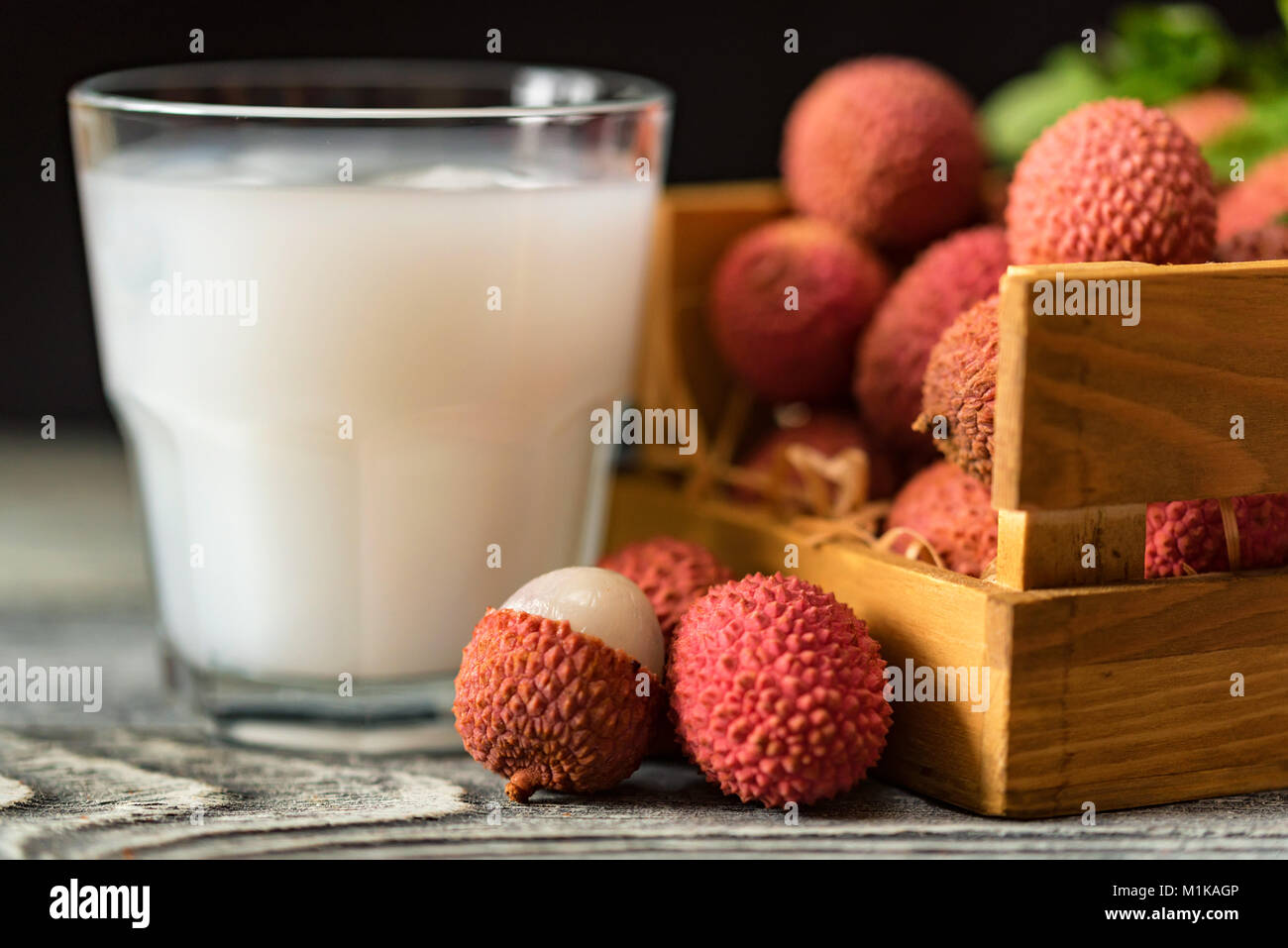 Lychee juice hi-res stock photography and images - Alamy