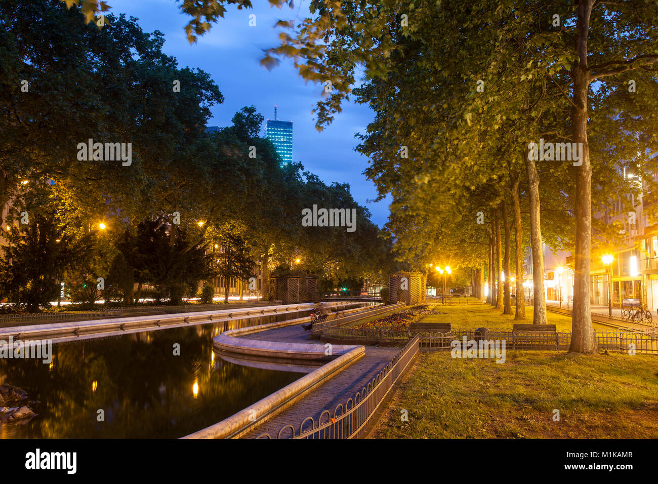 Germany, Cologne, the street Kaiser-Wilhem-Ring, view to the ...