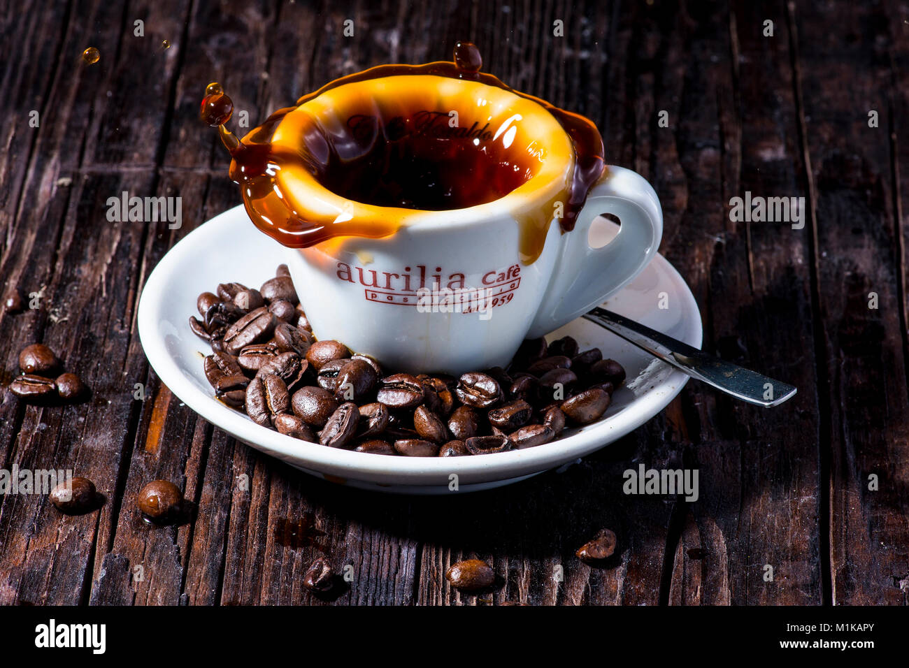 ROMA, ITALY - JANUARY 31: Italian espresso coffee (Photo by Marco Iorio ...