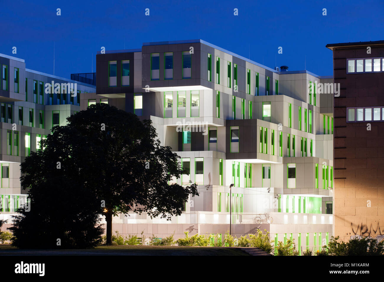 Germany, Cologne, the SSC Studierenden Service Center building (Service ...