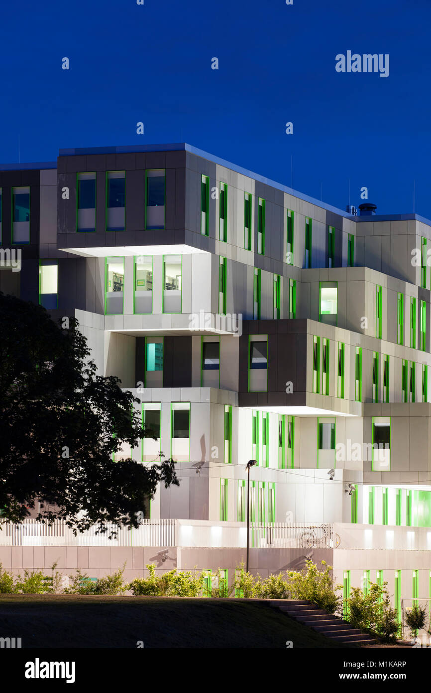 Germany, Cologne, the SSC Studierenden Service Center building (Service ...