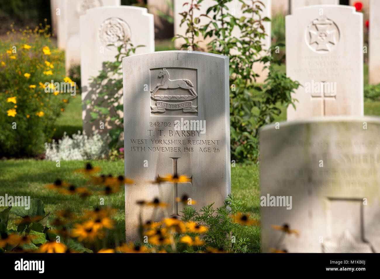 Germany, Cologne, Commonwealth War Graves Commission Cemetery within ...