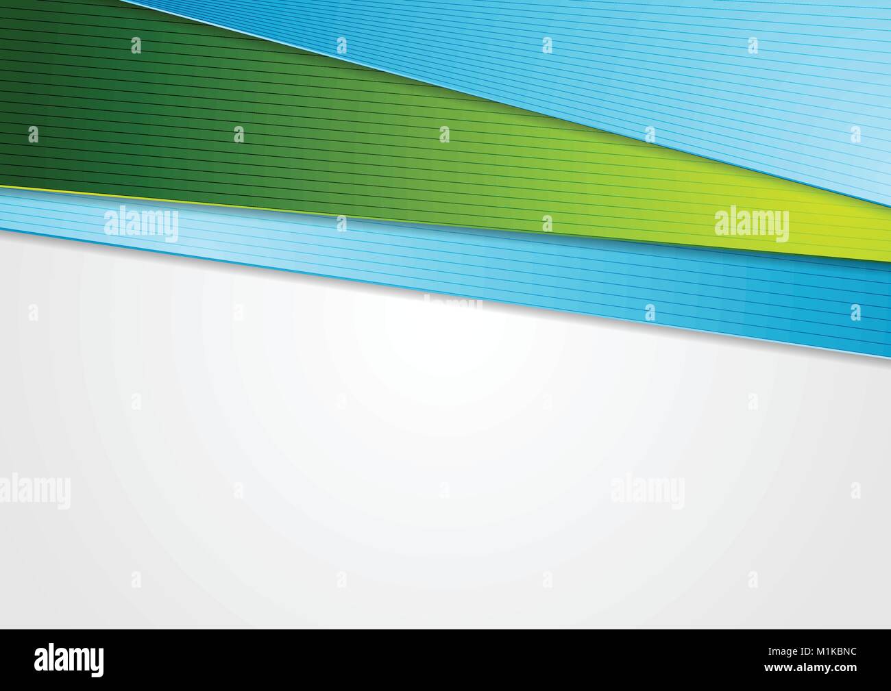 Blue and green abstract corporate background. Vector illustration Stock ...